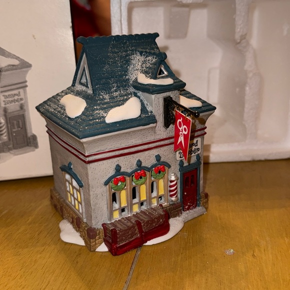 Department 56 | Holiday | Department56 North Pole Beard Barber Shop Vtg ...
